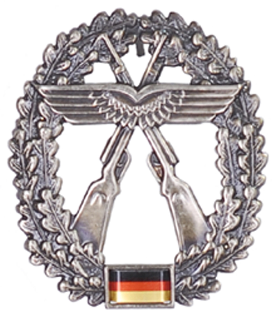Barettabzeichen, orig. Bw ´Objektschutzkräfte Luftwaffe´ neu ...